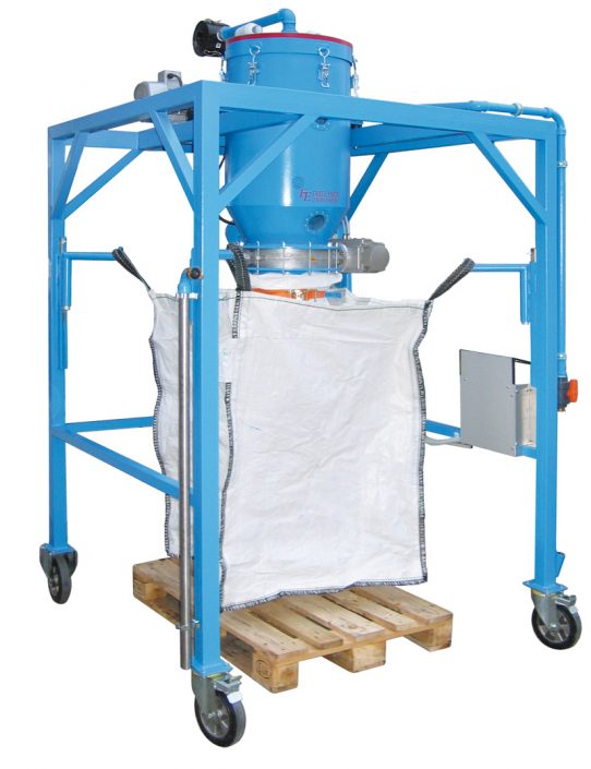 Powder Suction Unit Powder Filling Unit AEE-1000-F-FRITZ EMDE