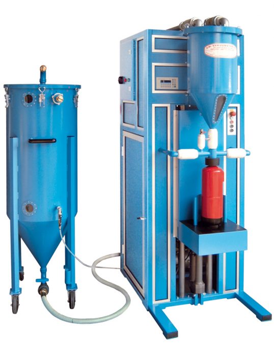 Powder Filling Unit QUESTER - FRITZ EMDE - Mechanical and vacuum ...