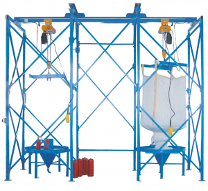 Powder BIG-BAG support and Feed Hopper- FRITZ EMDE
