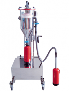 Mobile powder filling unit PFF-III/SWN-50-ES