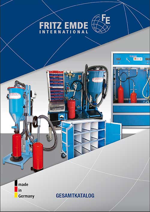 Brochures and information of FRITZ EMDE Products, Made in Germany